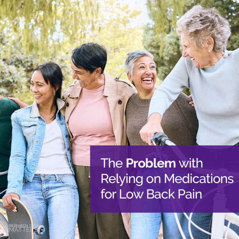 The Problem with Relying on Medications for Low Back Pain - Kynetex ...